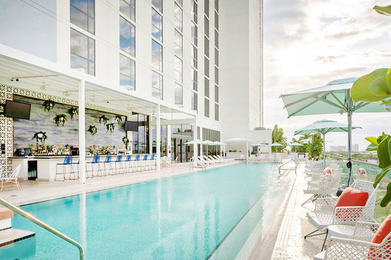 The Dalmar, Fort Lauderdale, a Tribute Portfolio Hotel: Pool & Spa Day ...