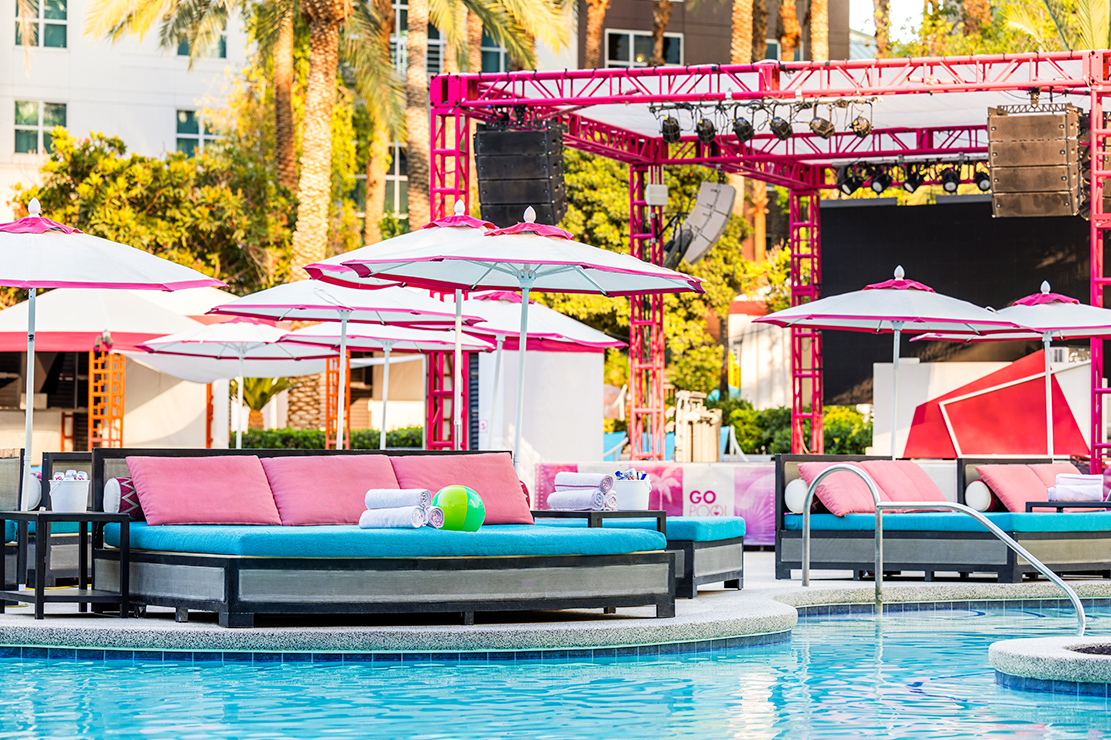 Piscina Flamingo Las Vegas Flamingo, A Hilton Grand Vacations Club