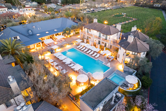 Hotel Villagio at The Estate Yountville: Pool & Spa Day Pass Napa ...