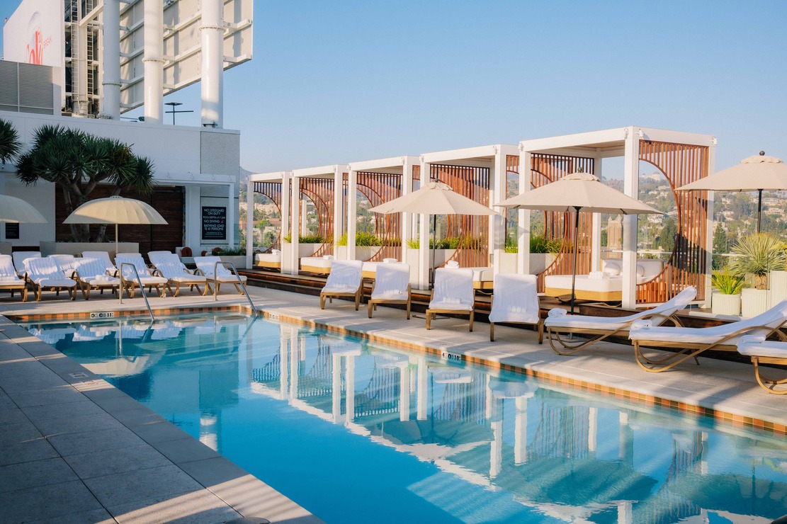 The W Hotel Hollywood Pool