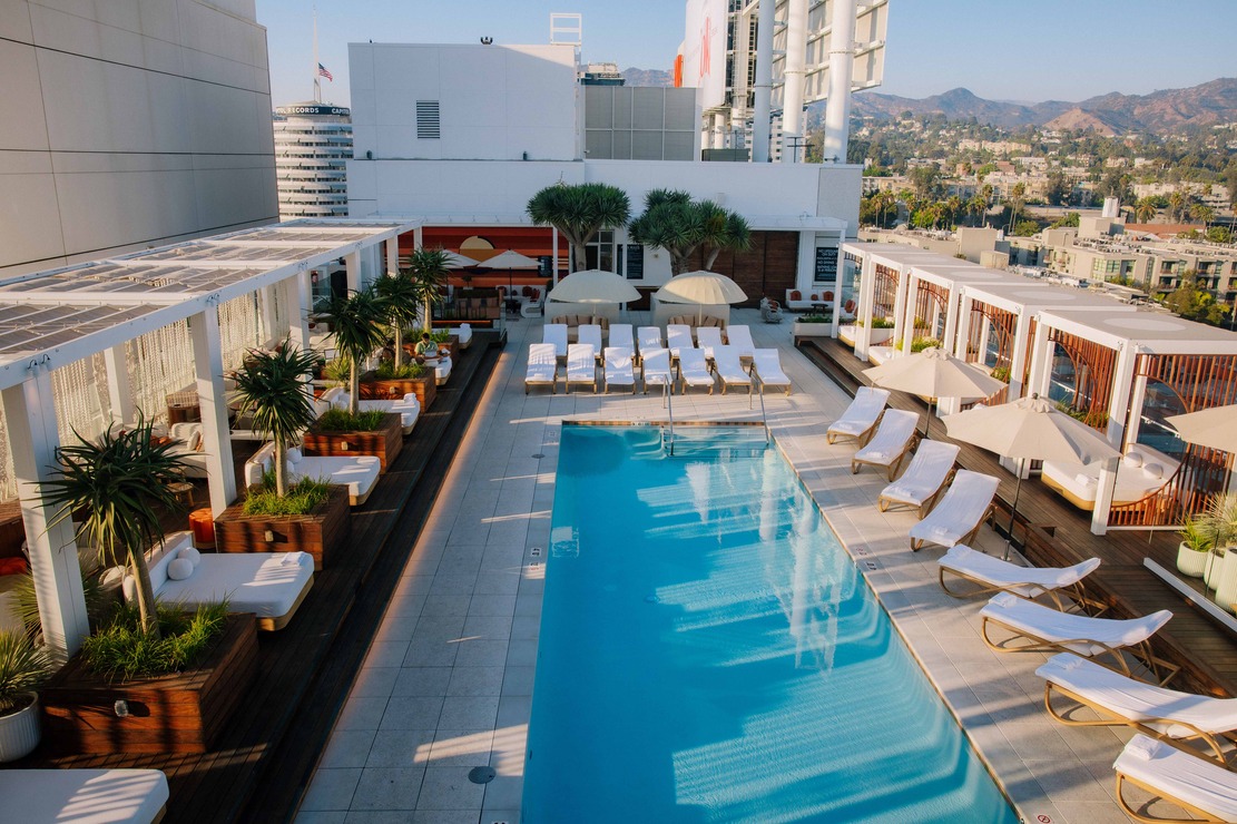 The W Hotel Hollywood Pool
